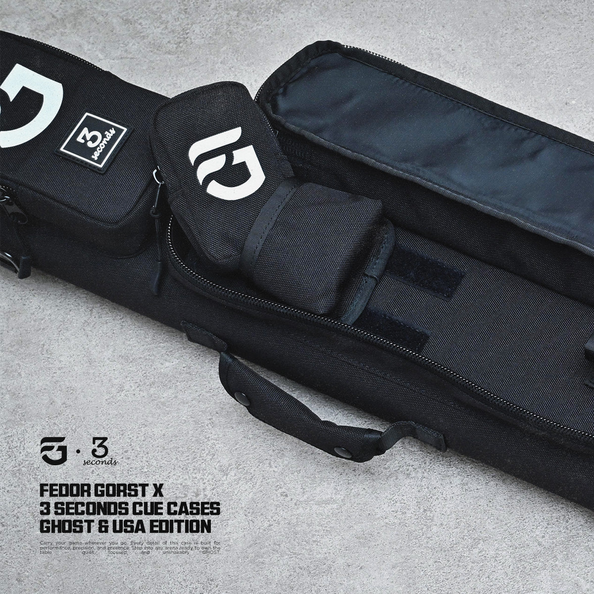 Ghost Edition - 3x5 Cue Case – Fedor Gorst Official Store
