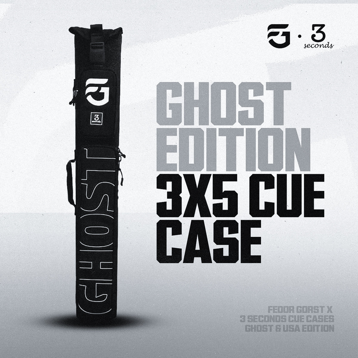 Ghost Edition - 3x5 Cue Case – Fedor Gorst Official Store